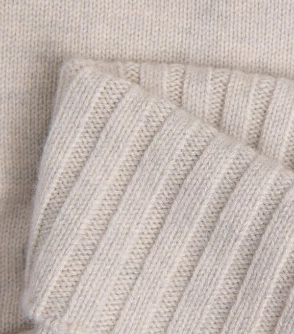 N.peal Cashmere Brompton Rollneck Sweater - Grey