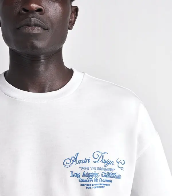 Amiri Cotton Dreamers Stitch T-shirt