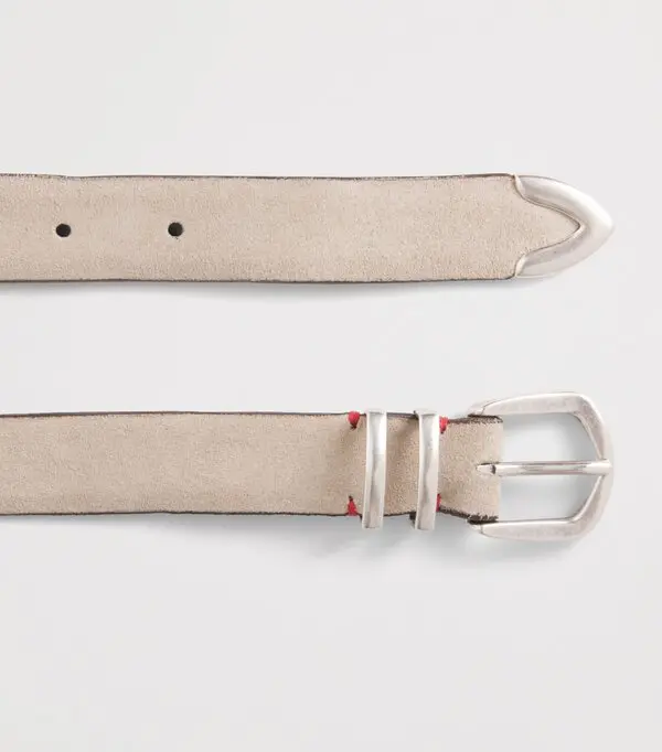 Eleventy Suede Belt