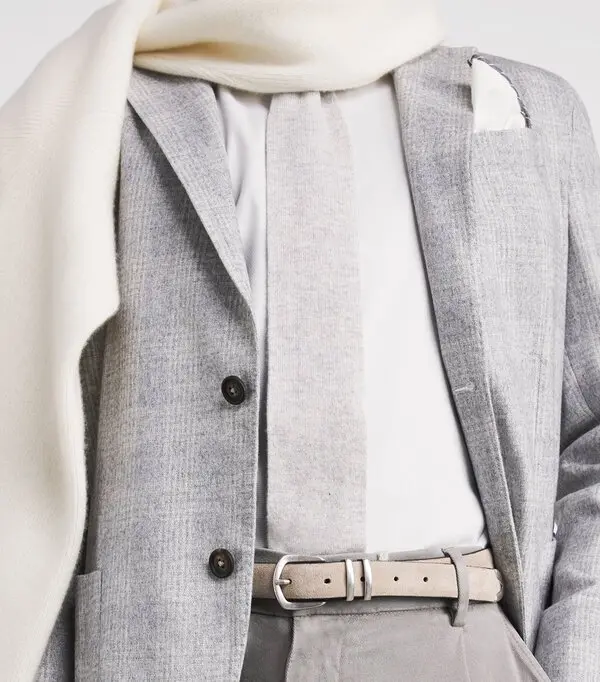 Eleventy Suede Belt