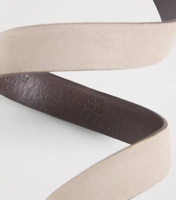 Eleventy Suede Belt