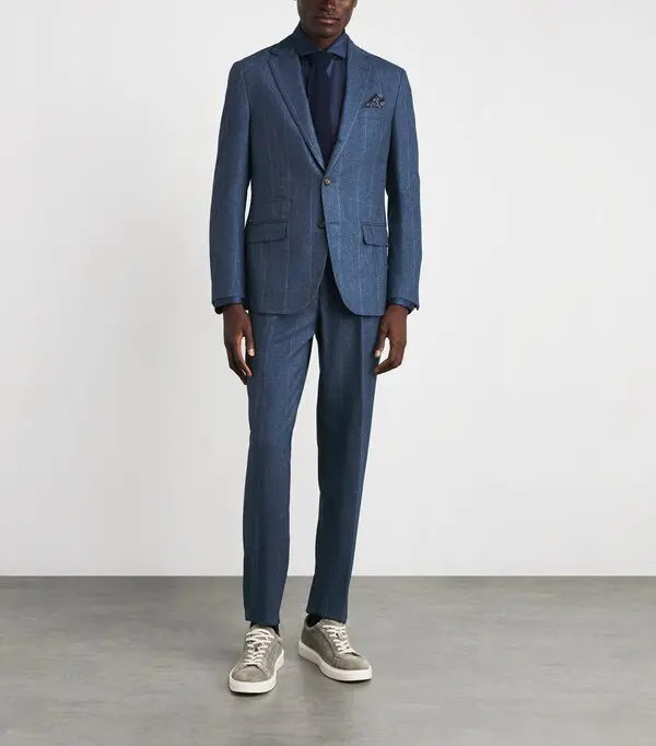 Eleventy Wool-cotton-cashmere 2-piece Suit