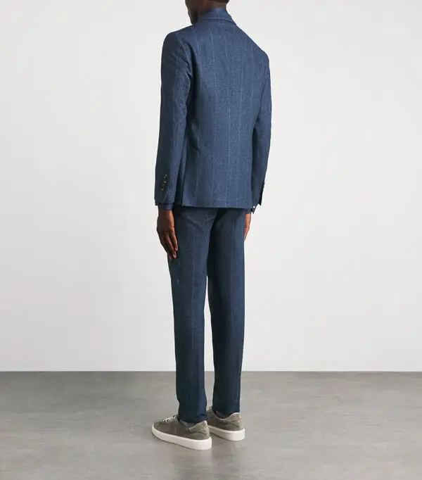 Eleventy Wool-cotton-cashmere 2-piece Suit
