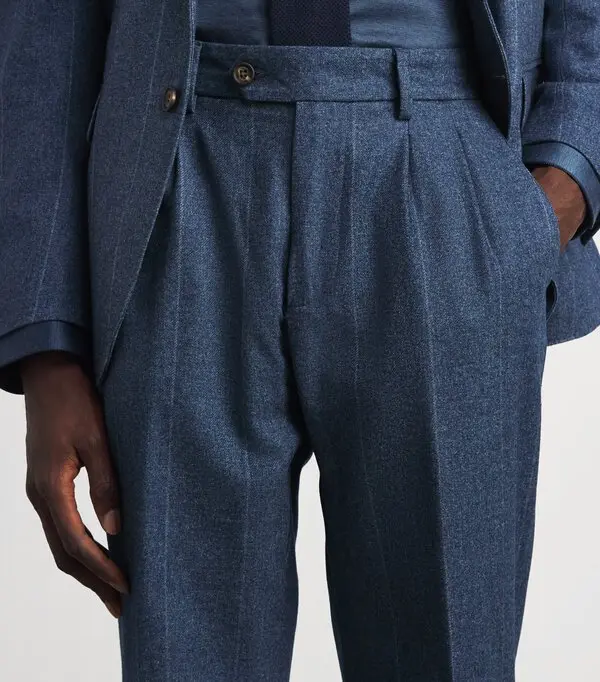 Eleventy Wool-cotton-cashmere 2-piece Suit