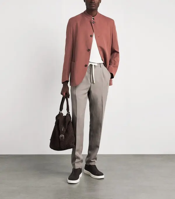 Eleventy Single-breasted Jacket