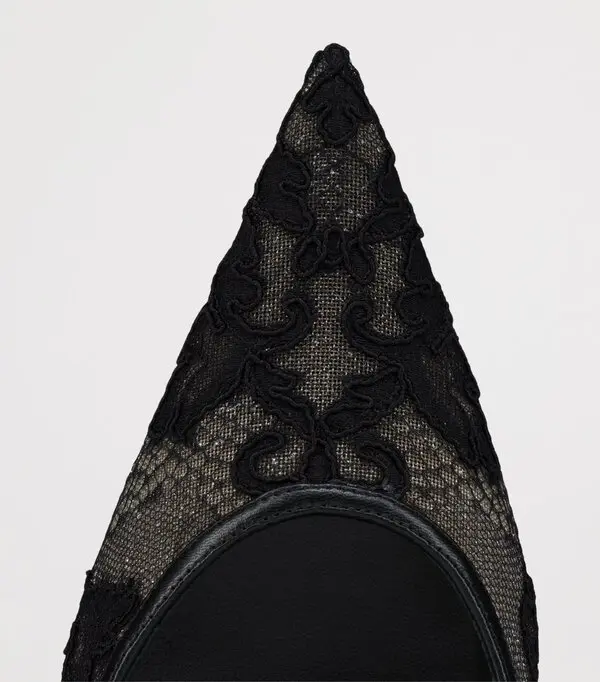 CHRISTIAN LOUBOUTIN Miss Z Mesh Lace Pumps