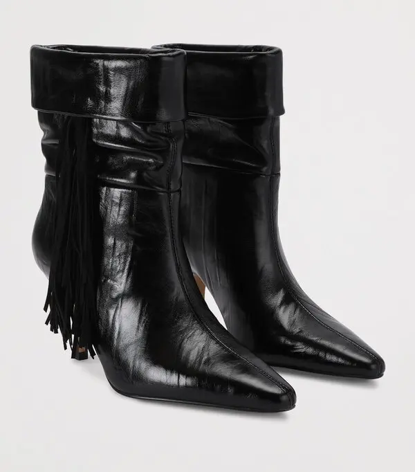 Kurt Geiger Leather Piccadilly Slouch Boots