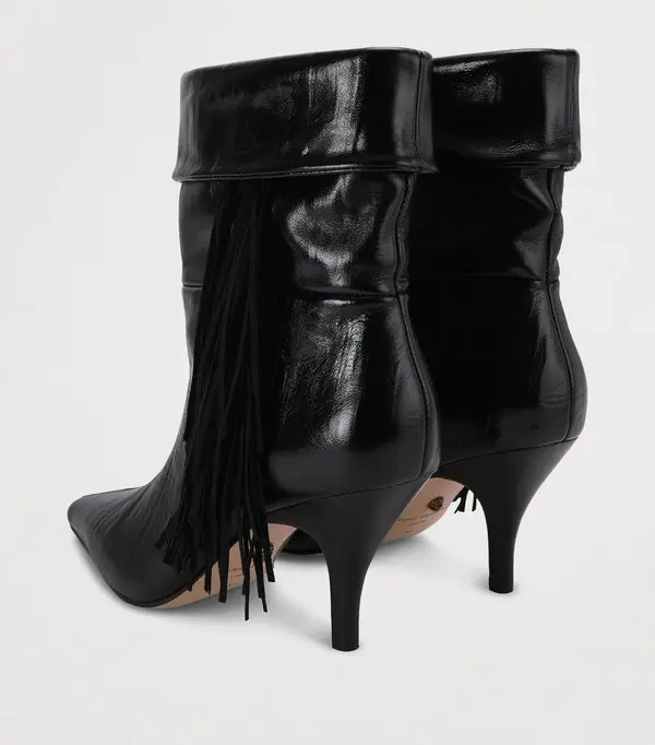 Kurt Geiger Leather Piccadilly Slouch Boots