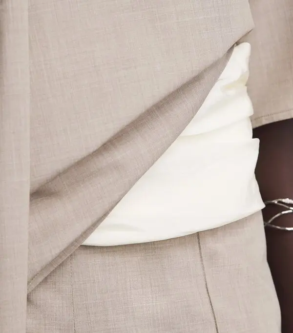 VORANIDA Ruched-detail Perrin Trousers