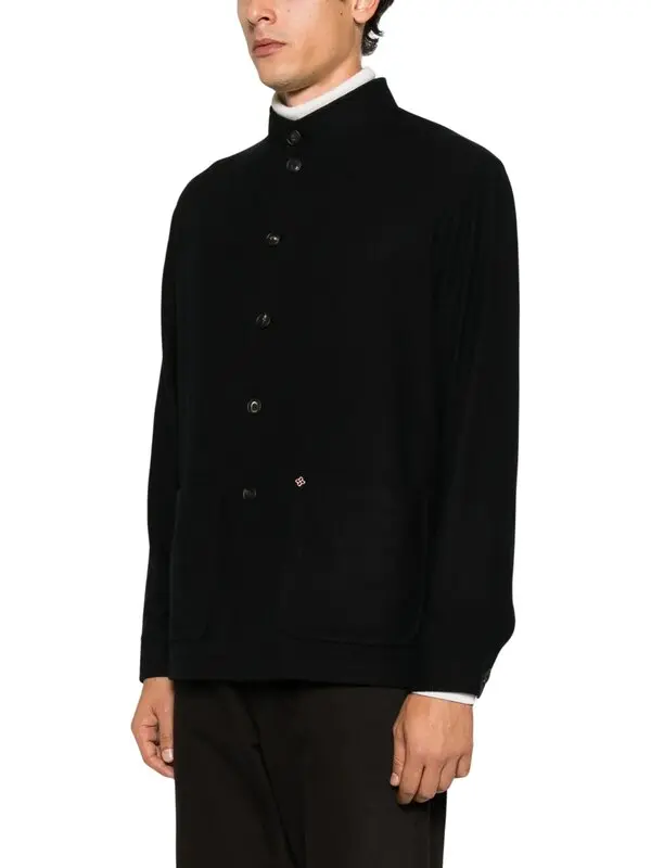 Tagliatore Mandarin-collar Button-fastening Blazer