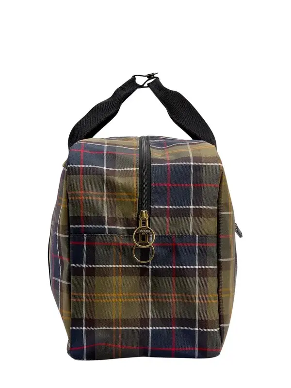 Barbour Torridon Plaid Holdall Travel Bag - Green