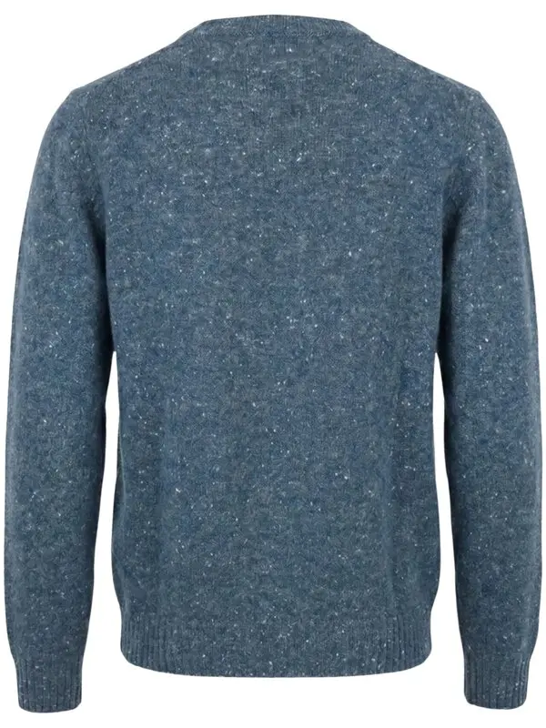 DRUMOHR Flecked-knit Wool Sweater