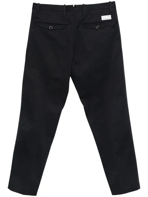 NINE:INTHE:MORNING Slim-fit Button-fastening Chinos - White
