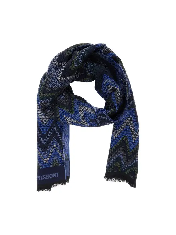Missoni Zigzag Wool Scarf