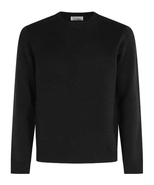 ROBERTO COLLINA Crew-neck Knitted Sweater