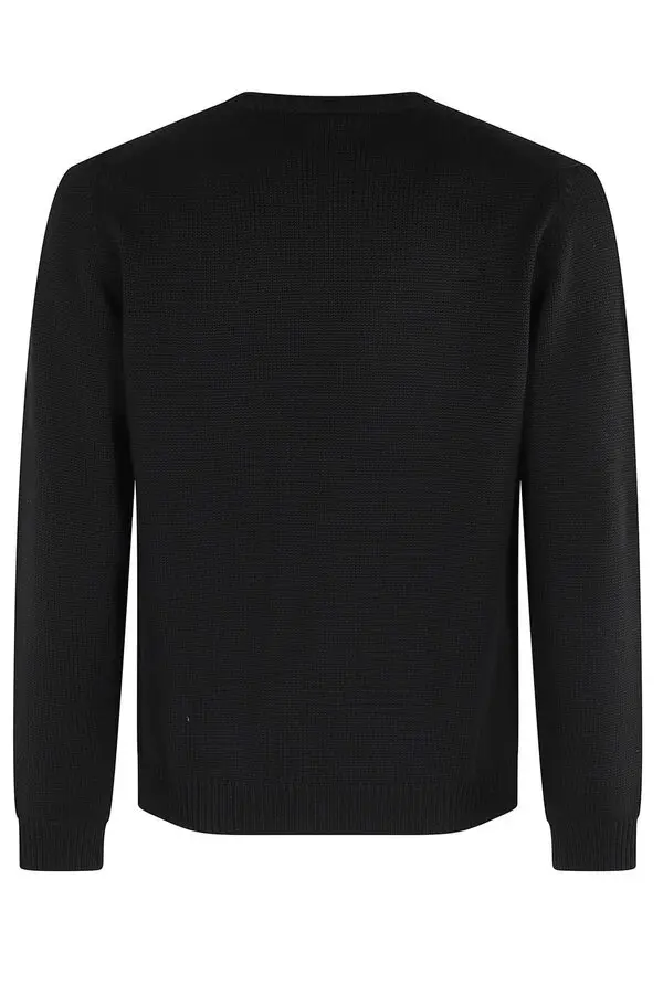 ROBERTO COLLINA Crew-neck Knitted Sweater