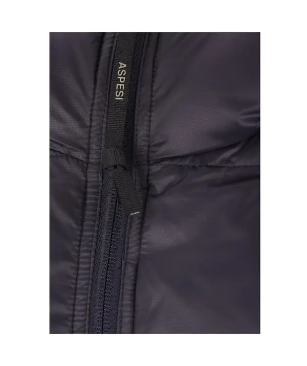 Aspesi Drawstring Hem Padded Jacket - Black