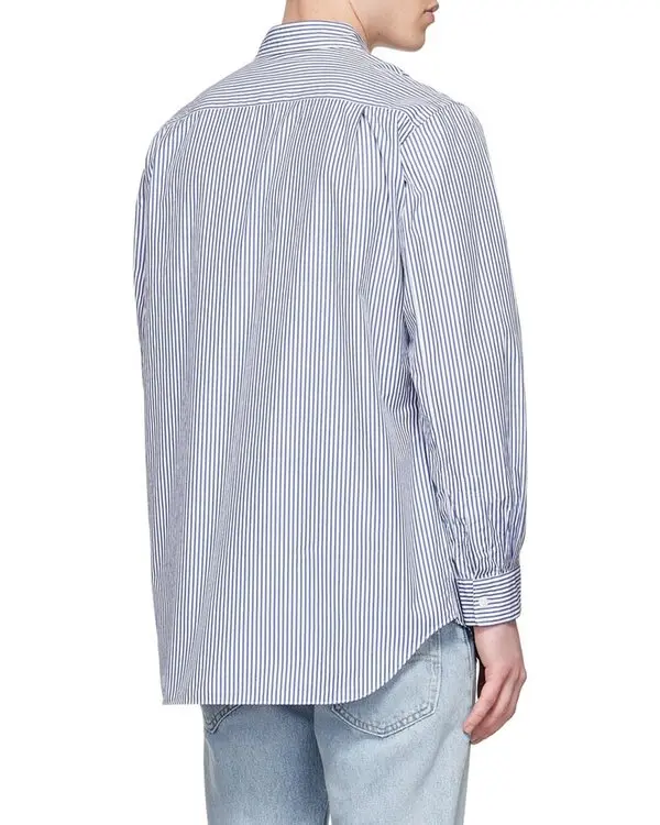 Play Comme Des Garcon Comme Des Garçons Play Striped Long-sleeved Shirt