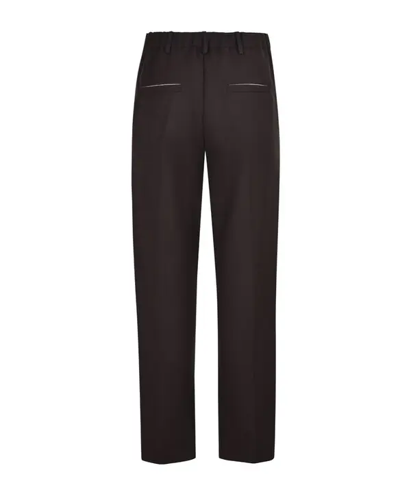 ALYSI Cigarette Wool-blend Pants