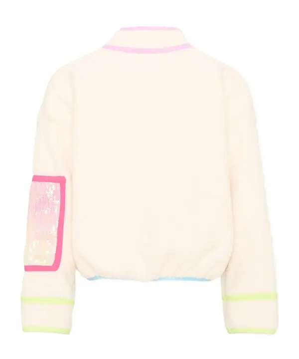 BILLIEBLUSH Sequin-embellished Zip-up Jacket