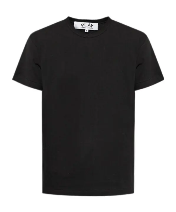 Play Comme Des Garcon Signature Heart-patch T-shirt