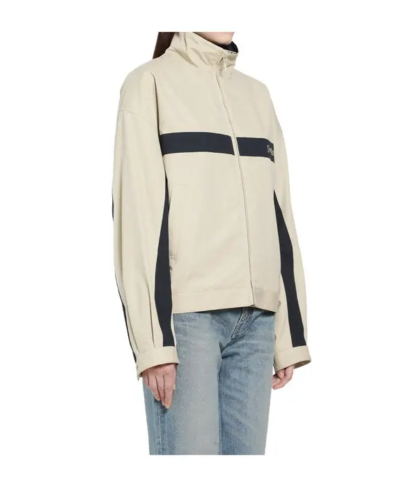 Saint Laurent Zip-up High Neck Jacket