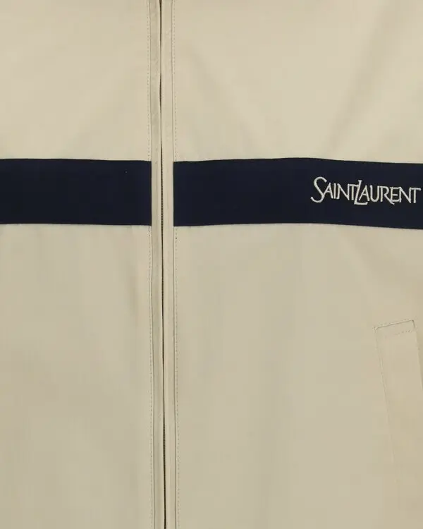 Saint Laurent Zip-up High Neck Jacket