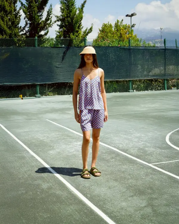 KARMA ON THE ROCKS Maki Psyche Cotton Shorts Set