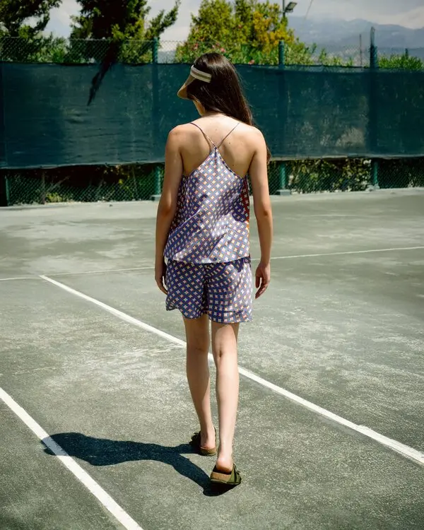 KARMA ON THE ROCKS Maki Psyche Cotton Shorts Set