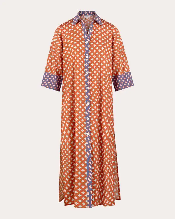 KARMA ON THE ROCKS Mio Psyche Cotton Shirt Dress