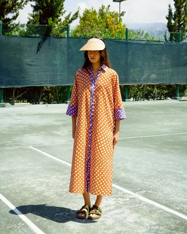 KARMA ON THE ROCKS Mio Psyche Cotton Shirt Dress