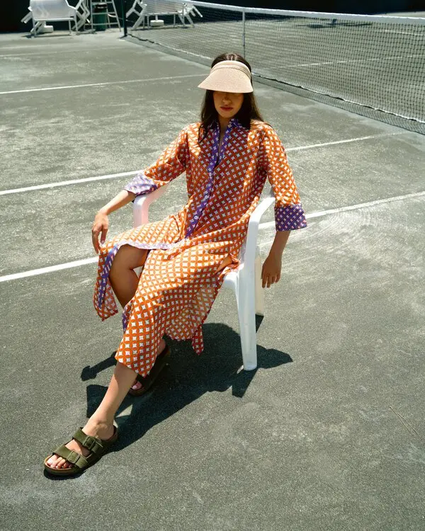 KARMA ON THE ROCKS Mio Psyche Cotton Shirt Dress