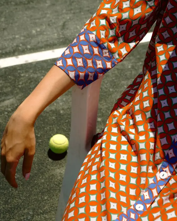 KARMA ON THE ROCKS Mio Psyche Cotton Shirt Dress