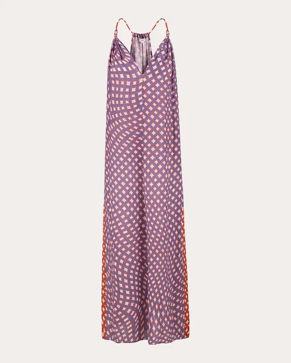 KARMA ON THE ROCKS Sabi Psyche Linen Maxi Dress