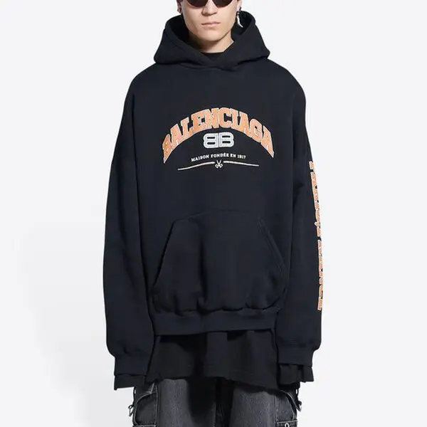 Balenciaga Maison Hoodie Wide Fit