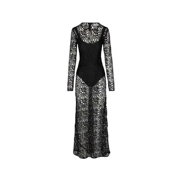 DELFI COLLECTIVE Julian Long Dress - Black