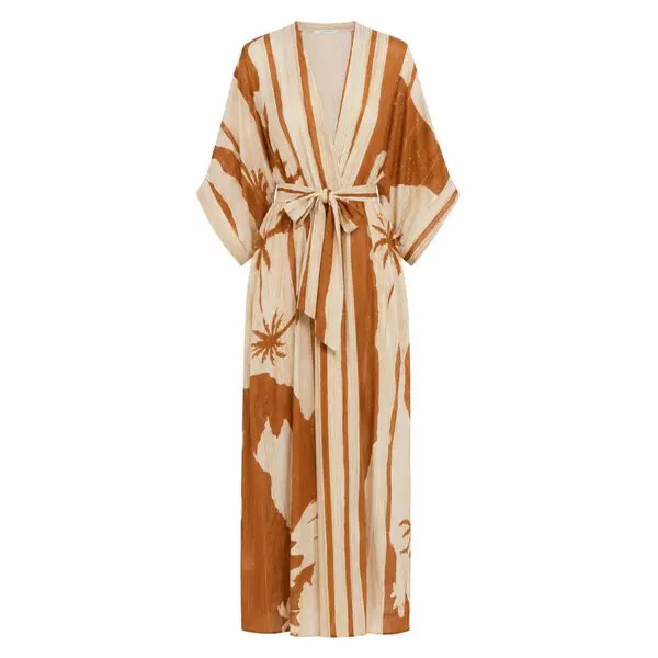 MUCHE & MUCHETTE Printed Kimono