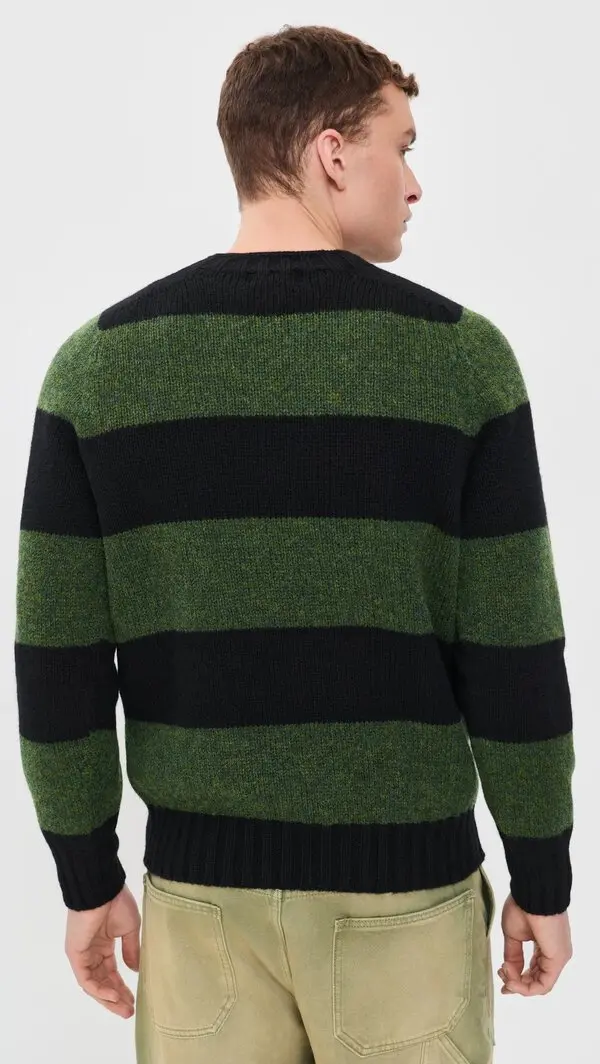 NICHOLAS DALEY Striped Wool Sweater