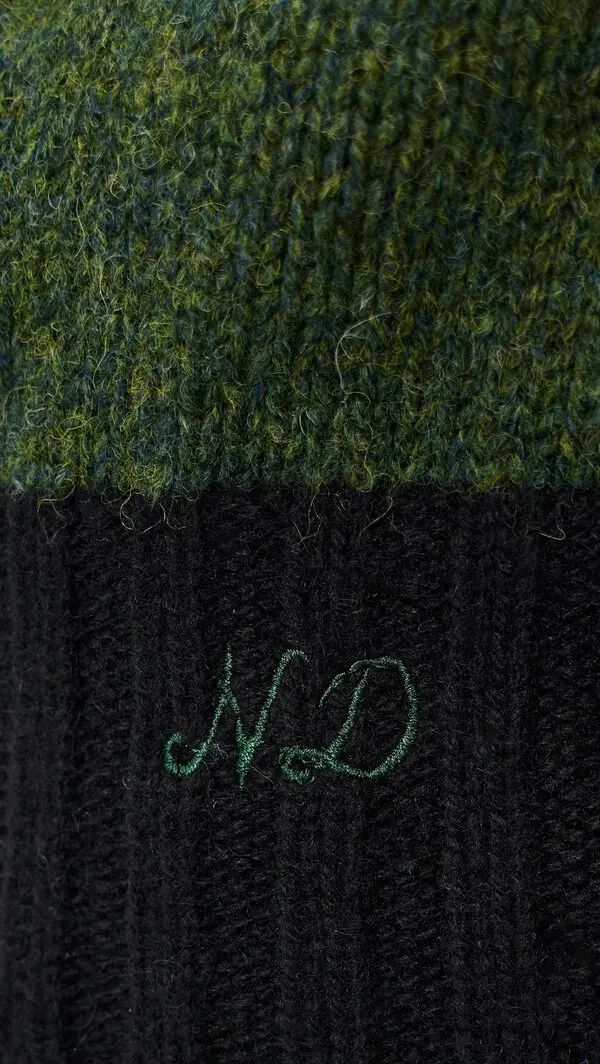 NICHOLAS DALEY Striped Wool Sweater