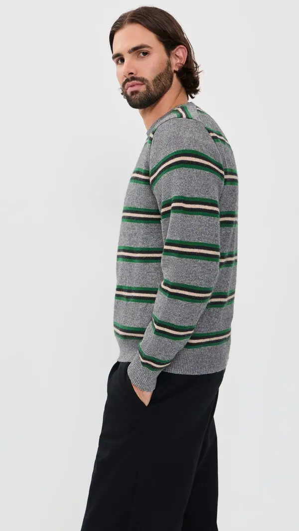 Madewell Frances Stripe Crew Sweater