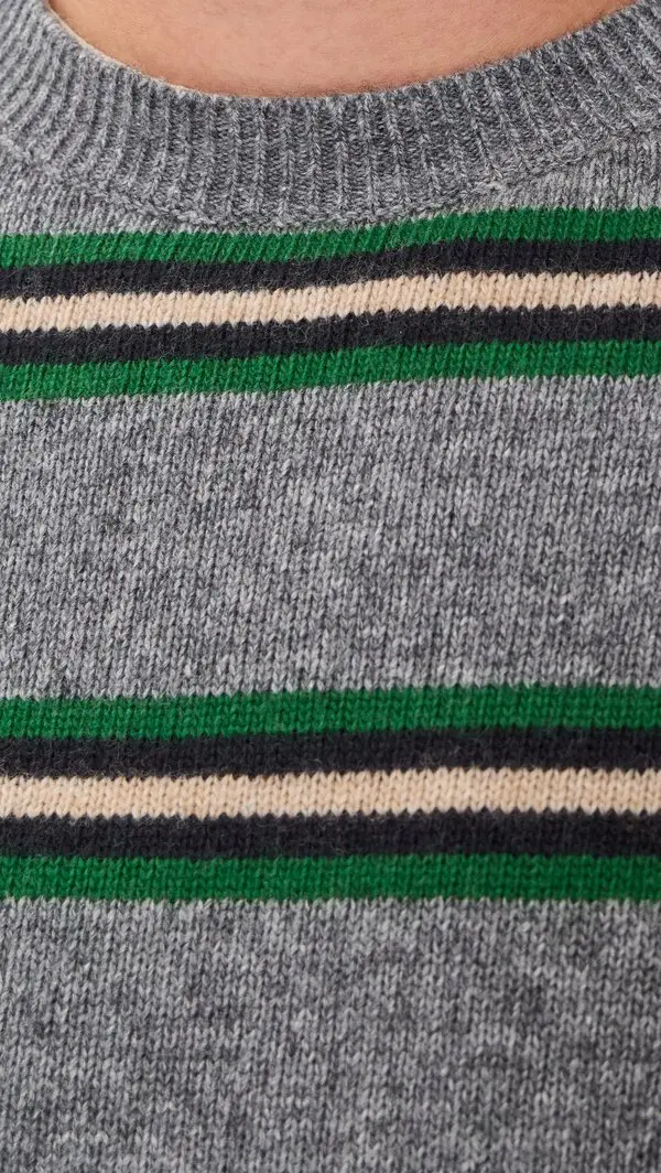 Madewell Frances Stripe Crew Sweater