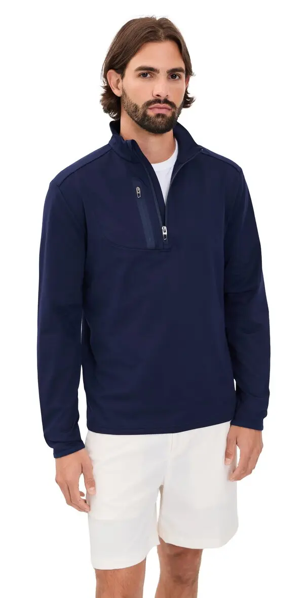 Rlx Ralph Lauren Luxury Performance Driver Quarter Zip