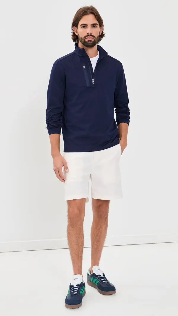 Rlx Ralph Lauren Luxury Performance Driver Quarter Zip