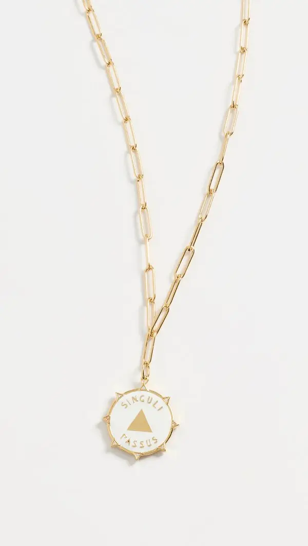 HART Enamel Resilience Bee Coin Necklace
