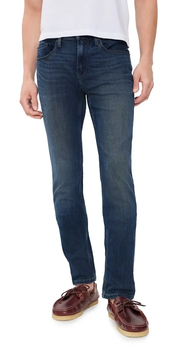 Paige Federal Transcend Slim Straight Jeans