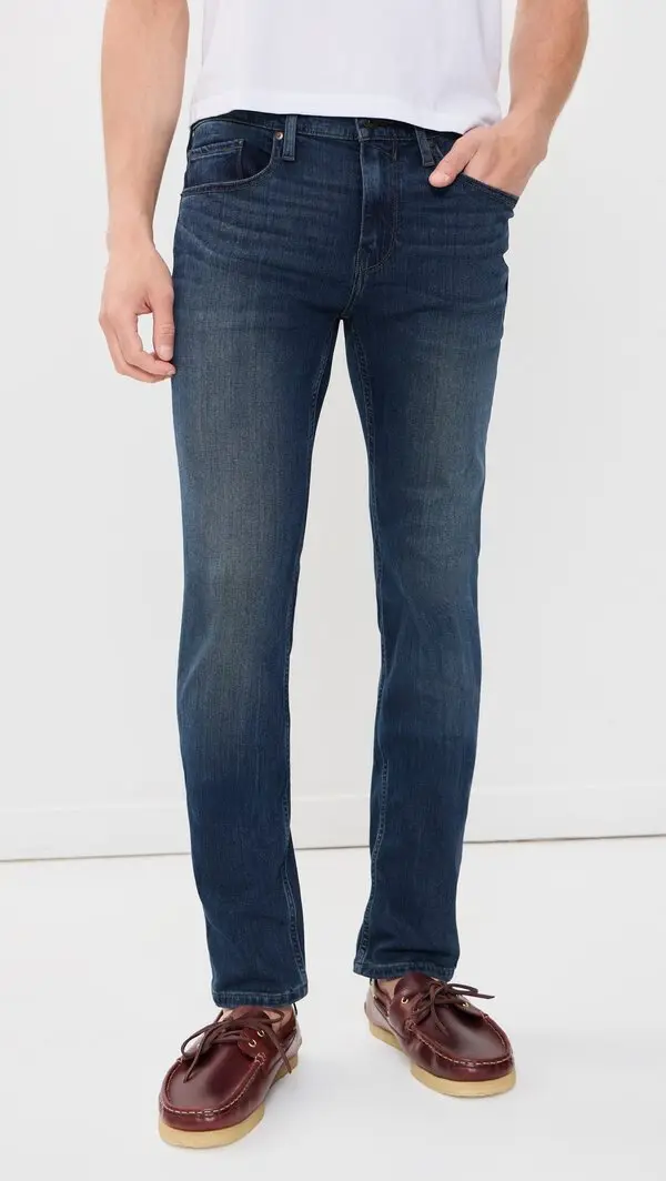 Paige Federal Transcend Slim Straight Jeans
