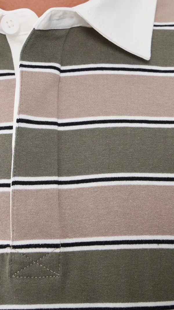 Joe's Jeans Long Sleeve Rugby Shirt