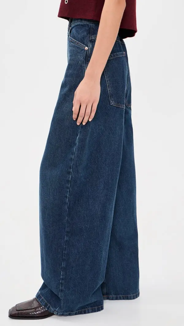Rachel Comey Dottir Wide Barrel Jeans