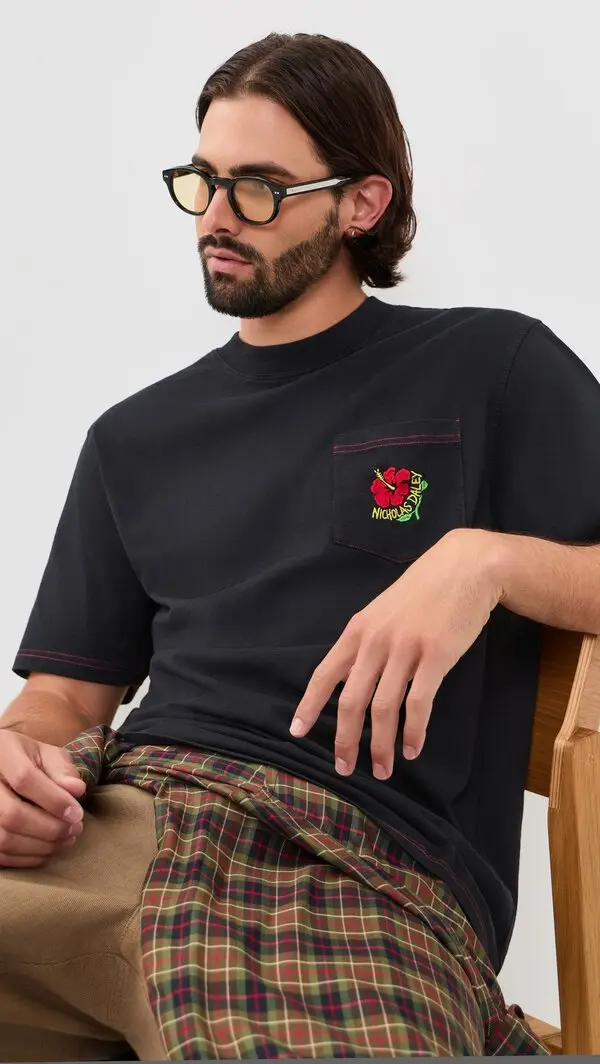 NICHOLAS DALEY Hibiscus Tee