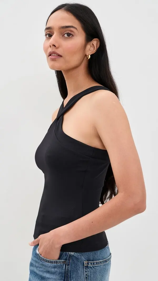 Susana Monaco V Center Strap Top
